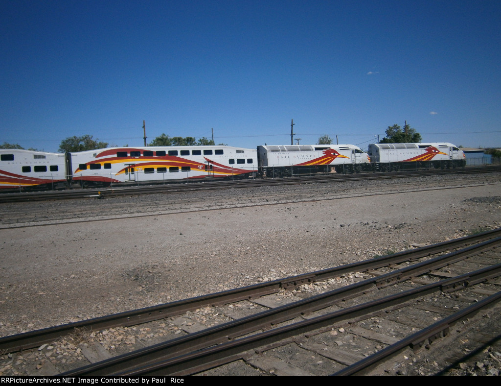Rail Runner Parked After Morning Run
